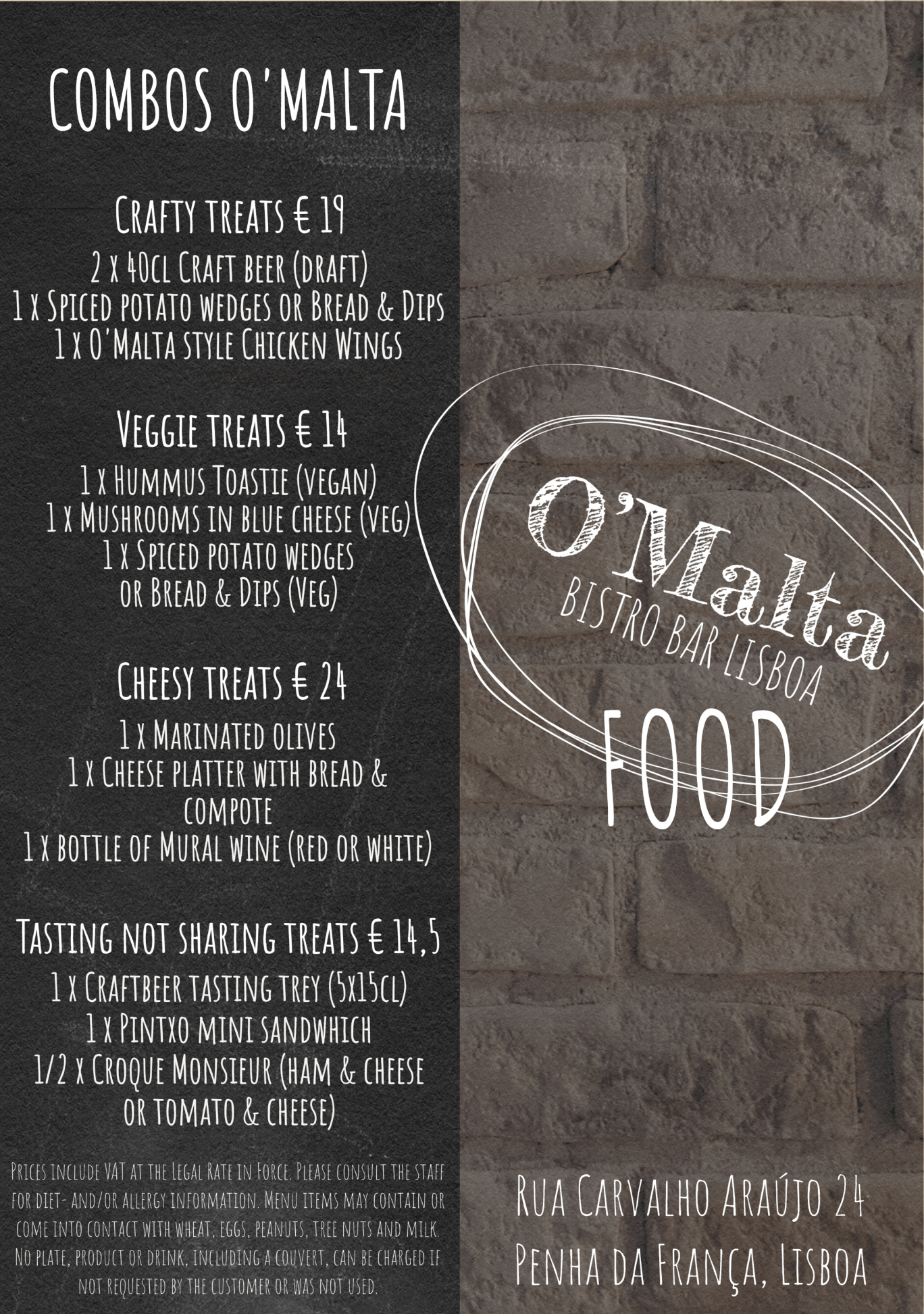 Menu O Malta menu-o-malta